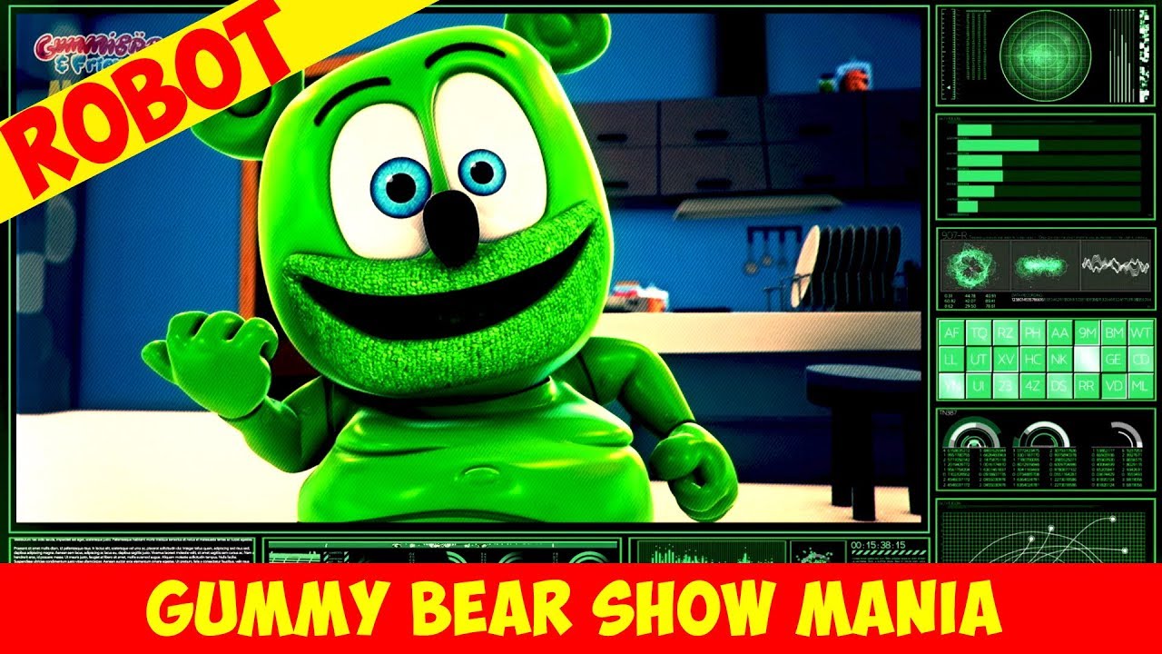 "ROBO Gummy" Super ROBOT HUD View - Gummy Bear Show MANIA - YouTube