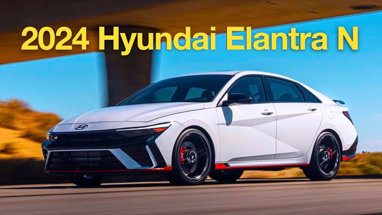2024 Hyundai Elantra Shows Off Fresh Styling with New Tech - YouTube