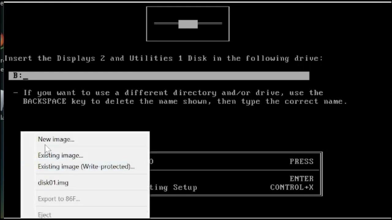 Setting Up Compaq MS-DOS 3.10 and Windows/286 on 86Box - YouTube