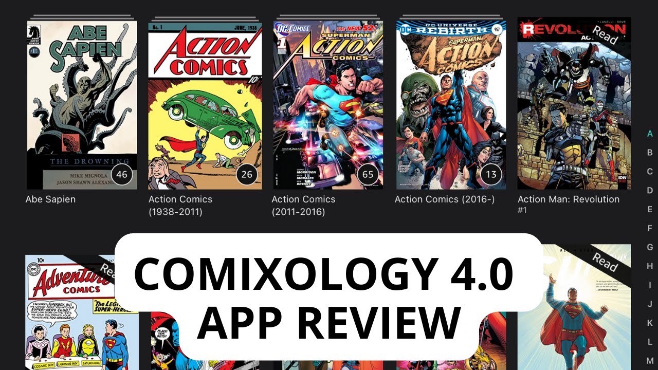 COMIXOLOGY 4.0 REVIEW | New app & UI, Lost Features, & Poor Comics Page ...
