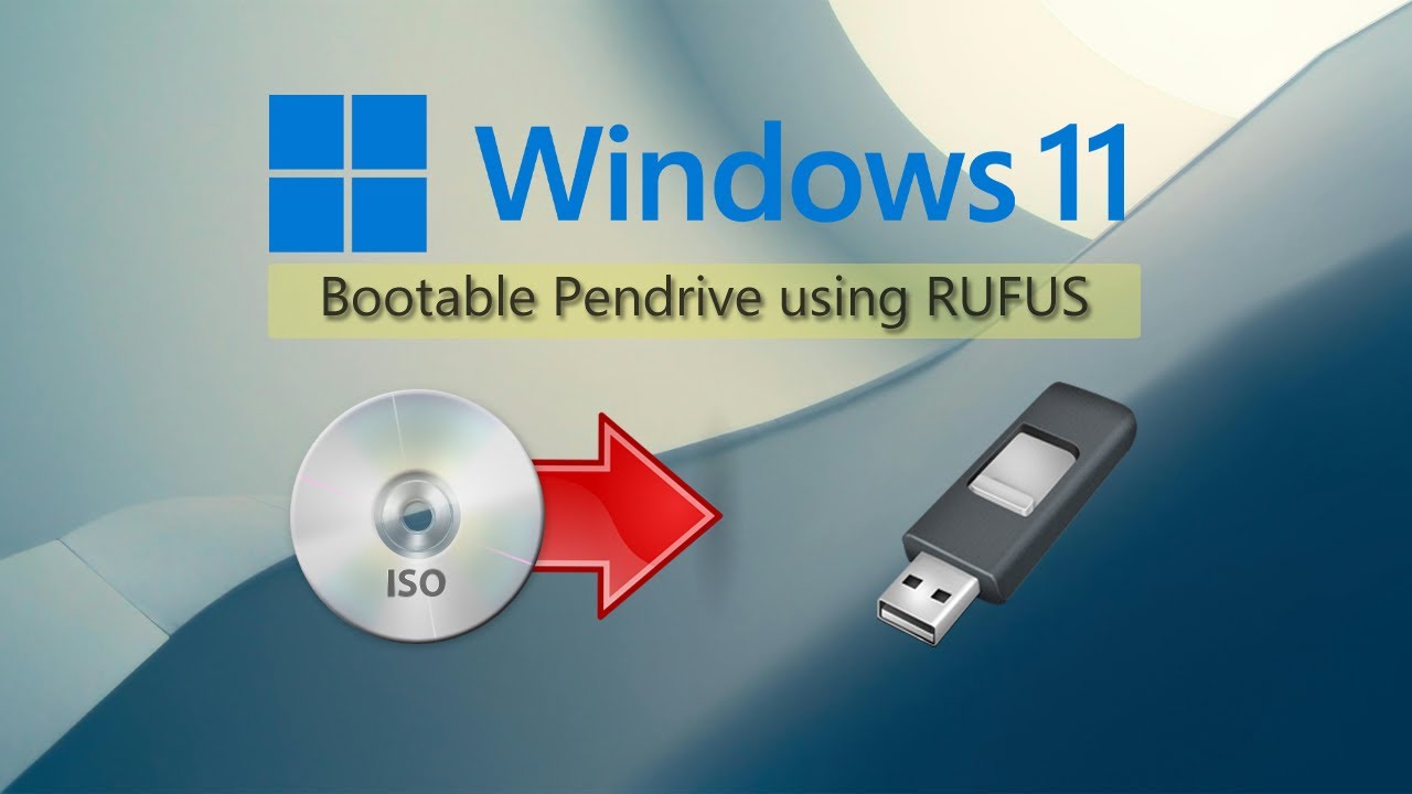 Windows11 Bootable USB Drive using Rufus Your Ultimate USB Bootable ...