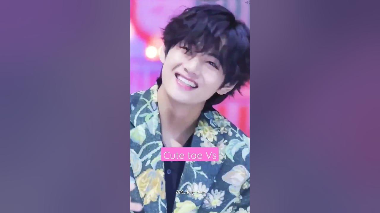 Cute tae vs 🔥tae#BTS#Purple world of 7 kings#Shorts feed - YouTube