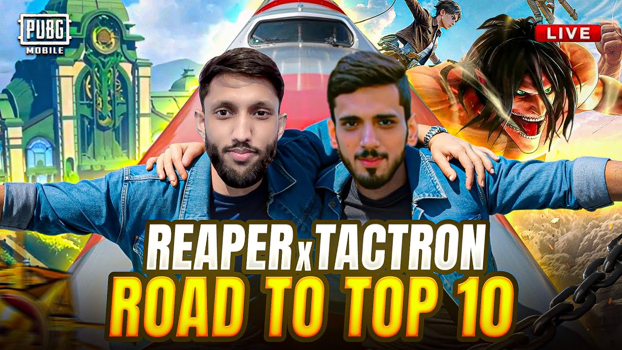 Lets Go For Top 10 | Rank Push On How Tactron Account | Pubg Mobile - YouTube
