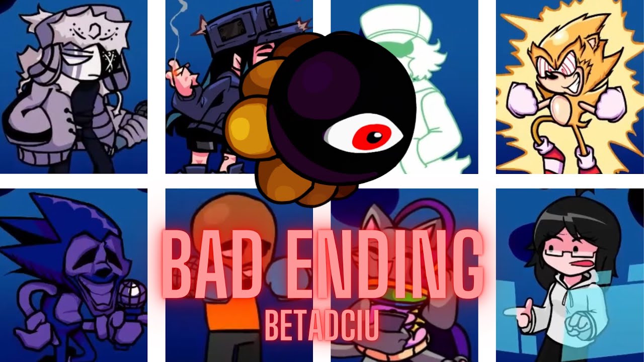 Bad Ending - But Every Turn A Different Character Sings It (FNF Cover ...