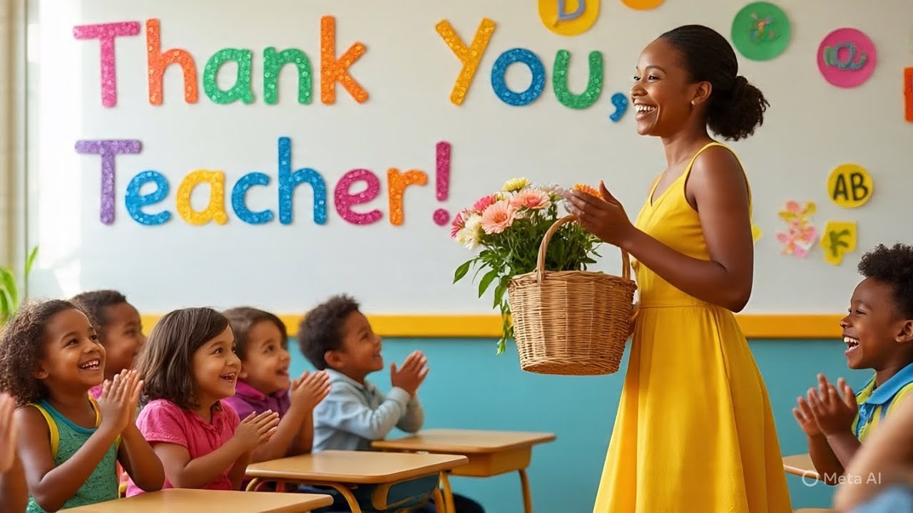 “Teacher, Teacher Thank You!” Song + More Nursery Rhymes & Kids Songs ...