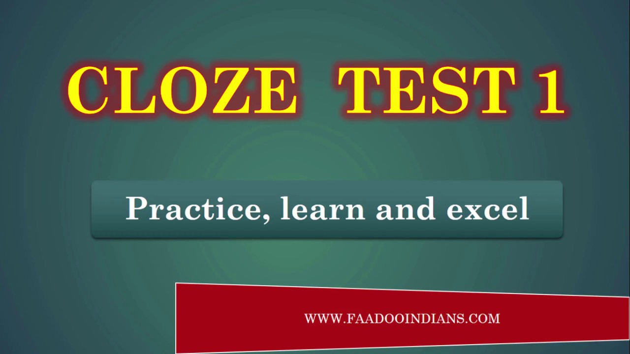 Cloze Test ENGLISH 1 1 YouTube cloze-test-english-1-1-youtube