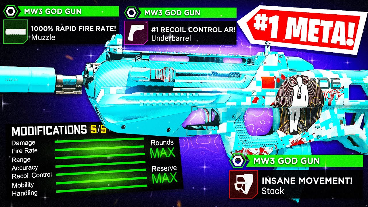 New God Ar Meta π 1 Bp50 Class Setup In Mw3 Season 2 Update Best