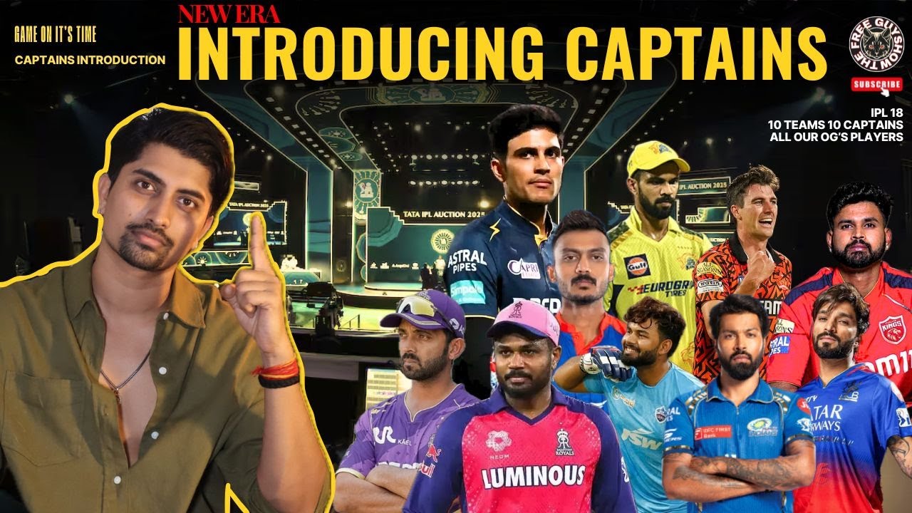 MEET THE #IPL CAPTAINS, THIS YEAR RIVALRY TAKES A NEW TURN #newseason ...
