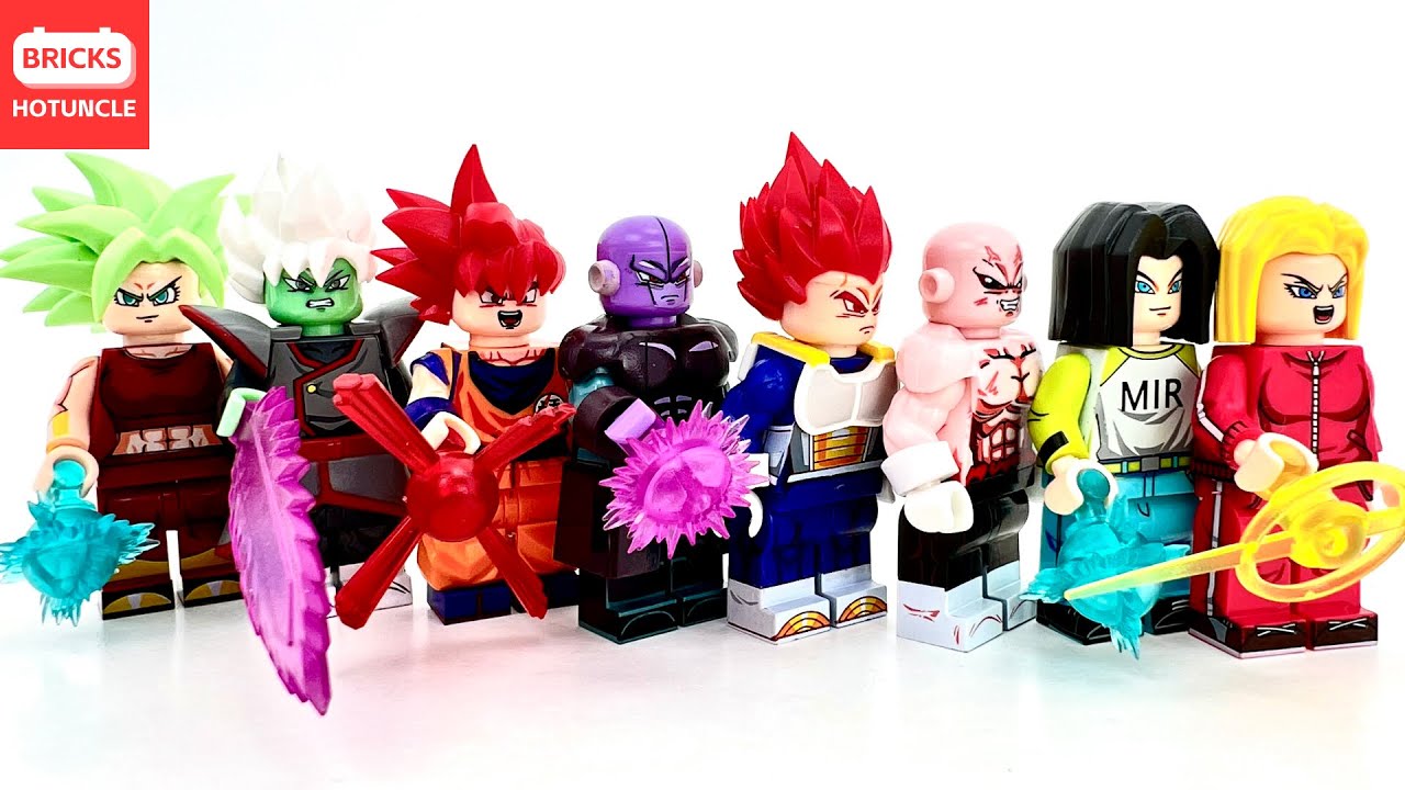 Lego Dragon Ball Minifigures Season 2 (Part 4) Speed Build | Unofficial ...