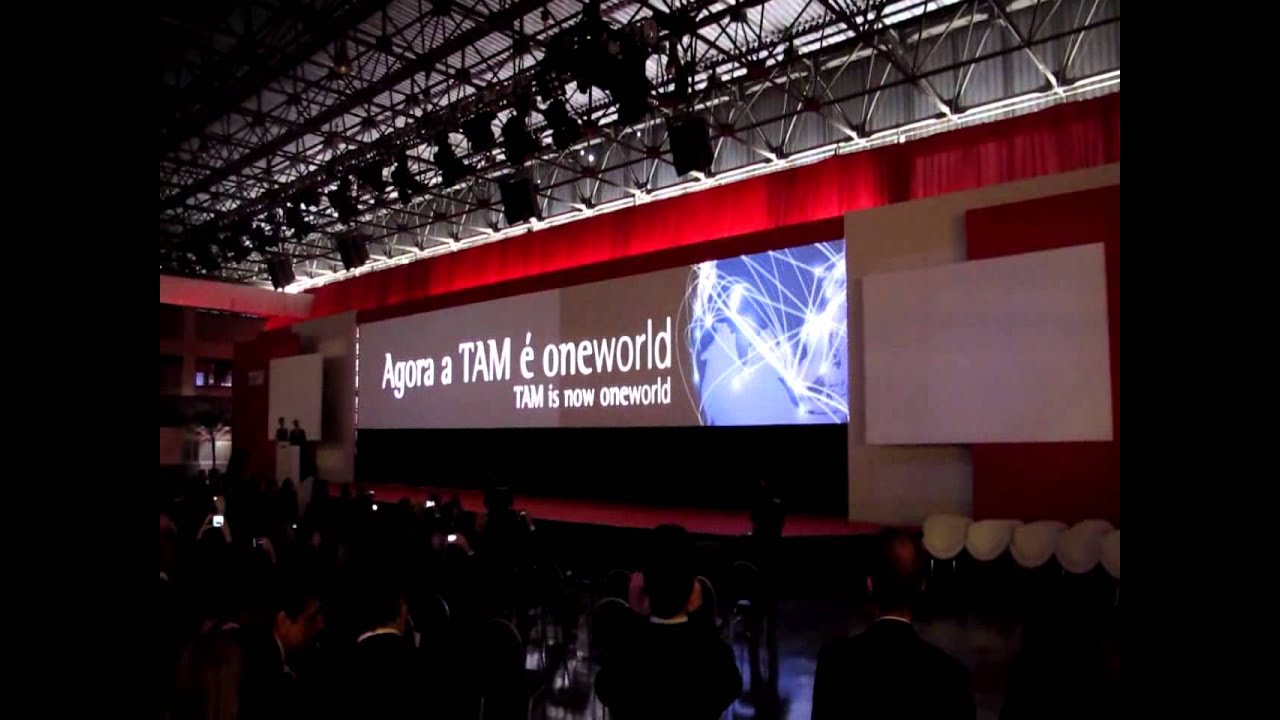 Apresentação da entrada da TAM na Oneworld - YouTube