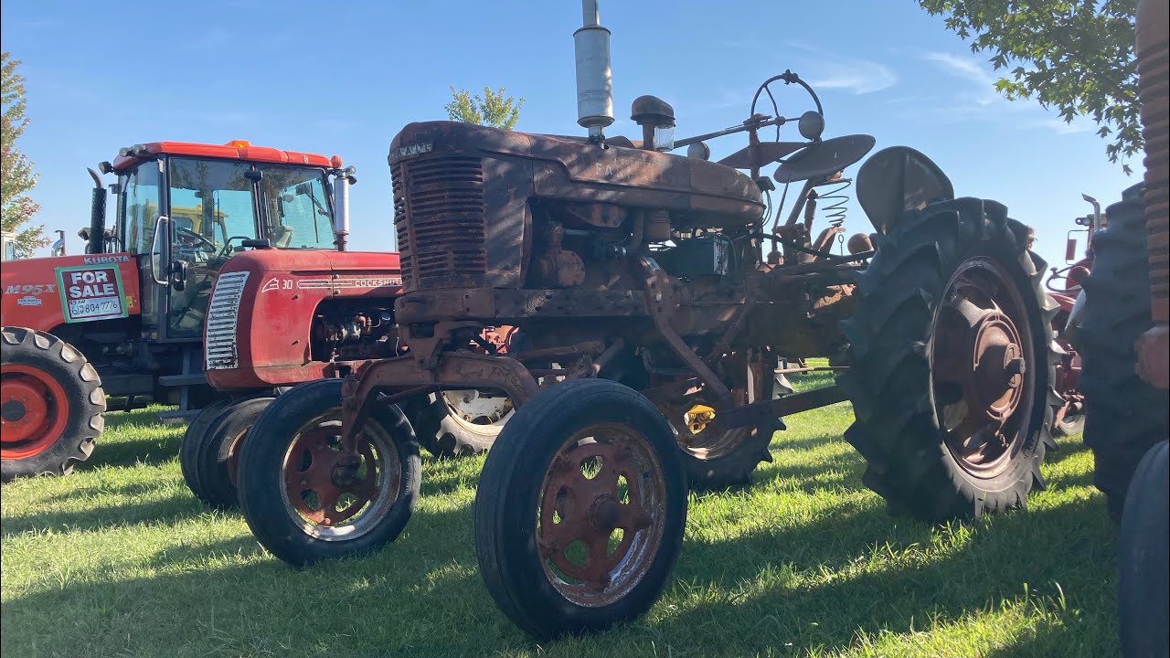 Farmall HV Walkaround - A Rather Rare "High Clearance" Farmall Factory ...