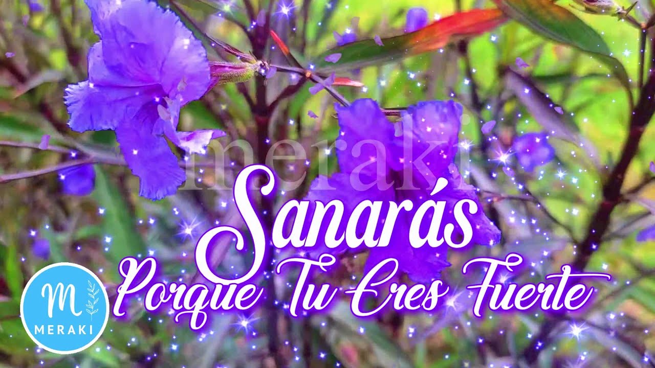 SANARÁS porque tú eres fuerte 💙 HERMOSA REFLEXIÓN DE VIDA con mensaje de motivación para cada ...