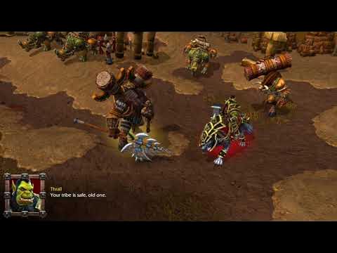 Warcraft III Reforged Orc Campaign Invasion of Kalimdor part 1 - YouTube