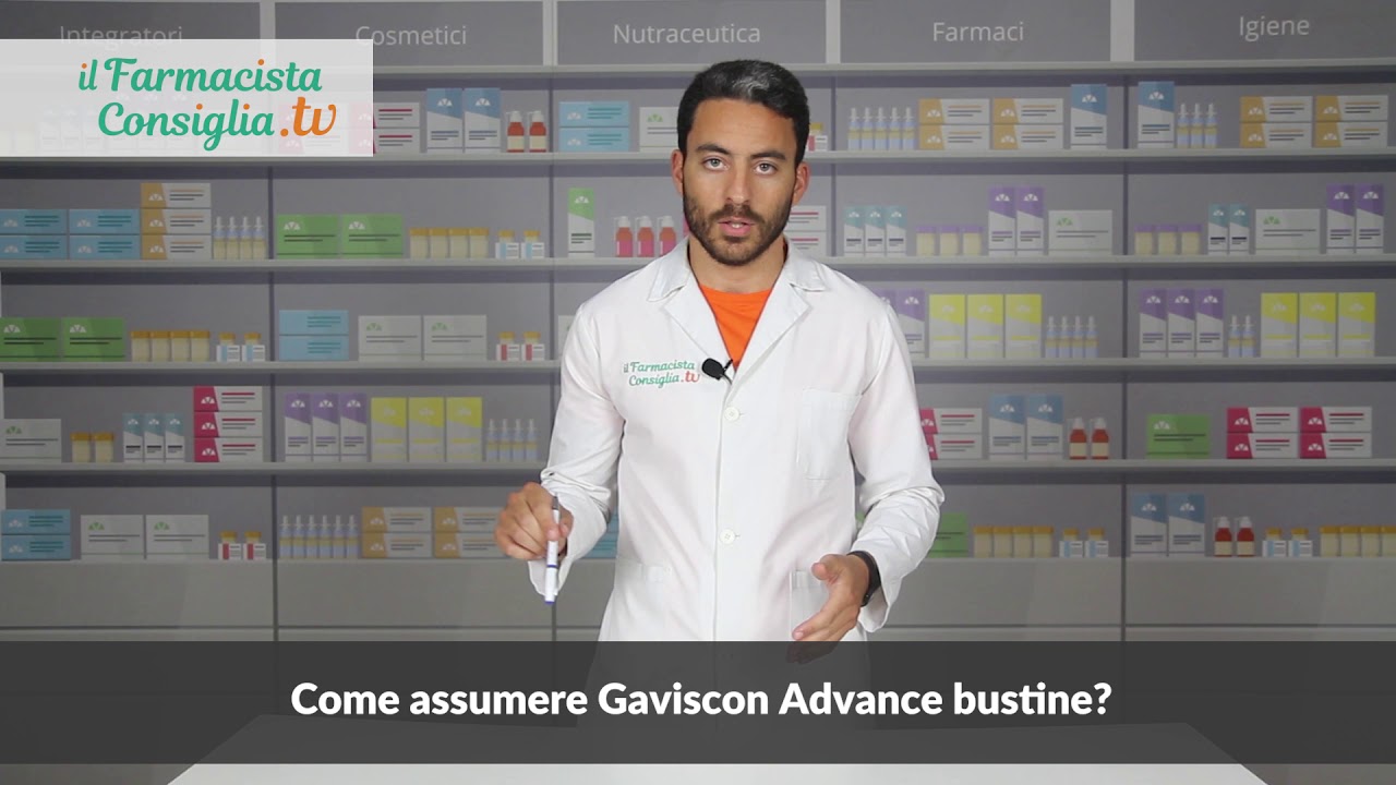 Come assumere Gaviscon Advance bustine? - YouTube