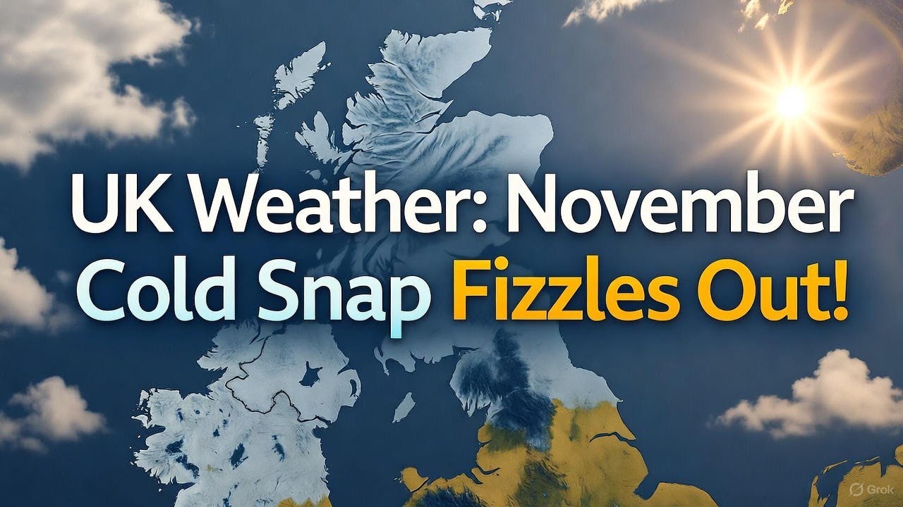 UK Weather: November Cold Snap Fizzles Out!#EuropeWeatherForecast # ...