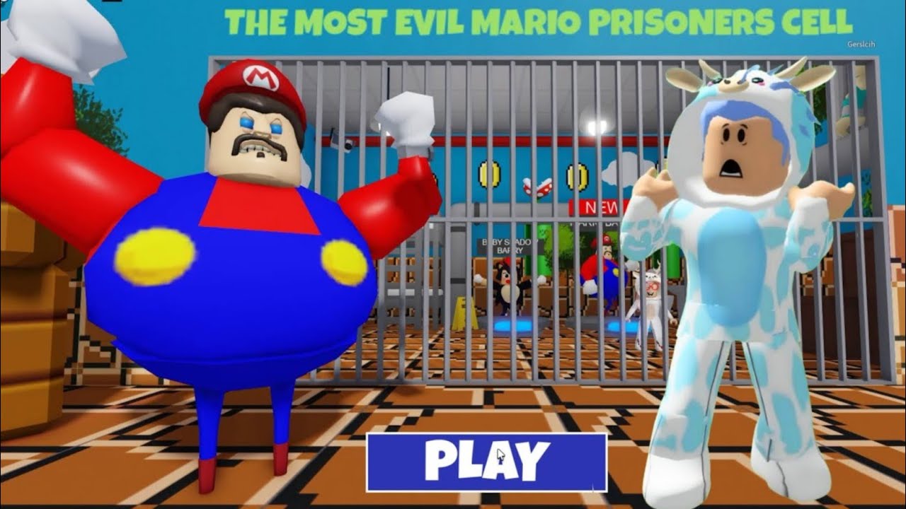 Mario Barry's Prison Escape Roblox - YouTube