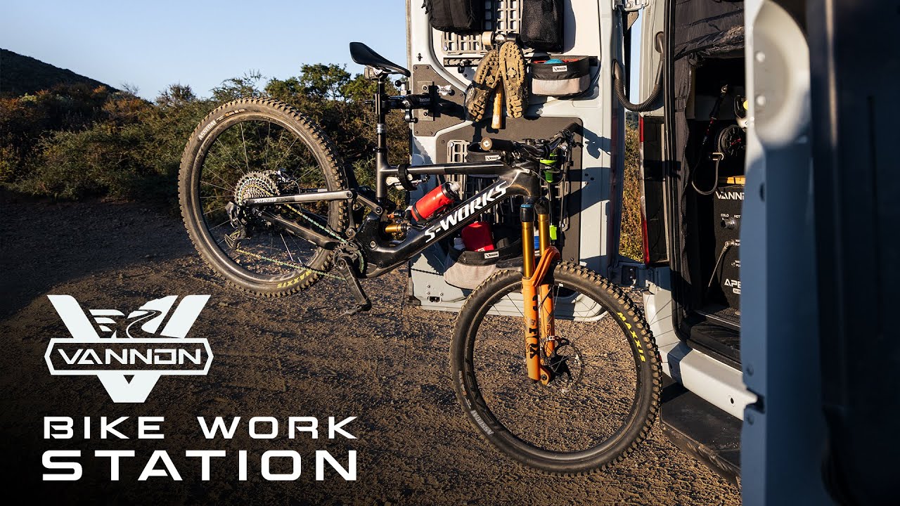 How to Install the VANNON Bike Mount | 2019+ Sprinter Van Rear Door - YouTube