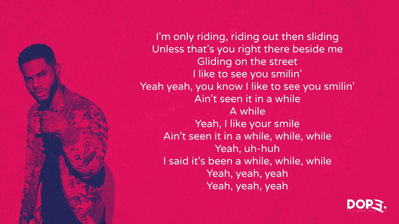 DJ Snake ft Bryson Tiller - Smile | LYRICS - YouTube
