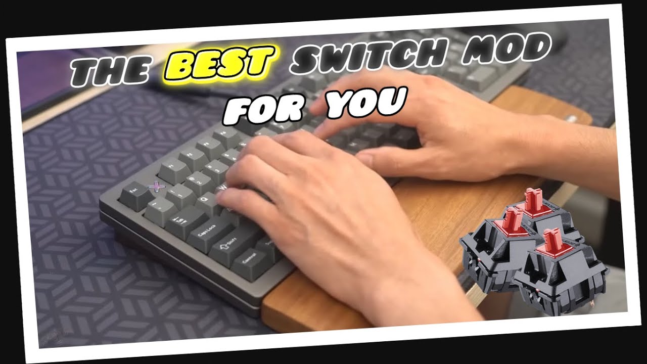 The BEST SWITCH MOD for your LINEAR SWITCHES | Haj - YouTube