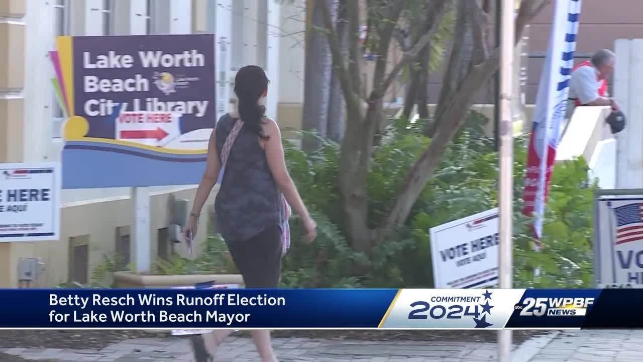 Incumbent Betty Resch wins run-off vote, re-elected mayor of Lake Worth ...