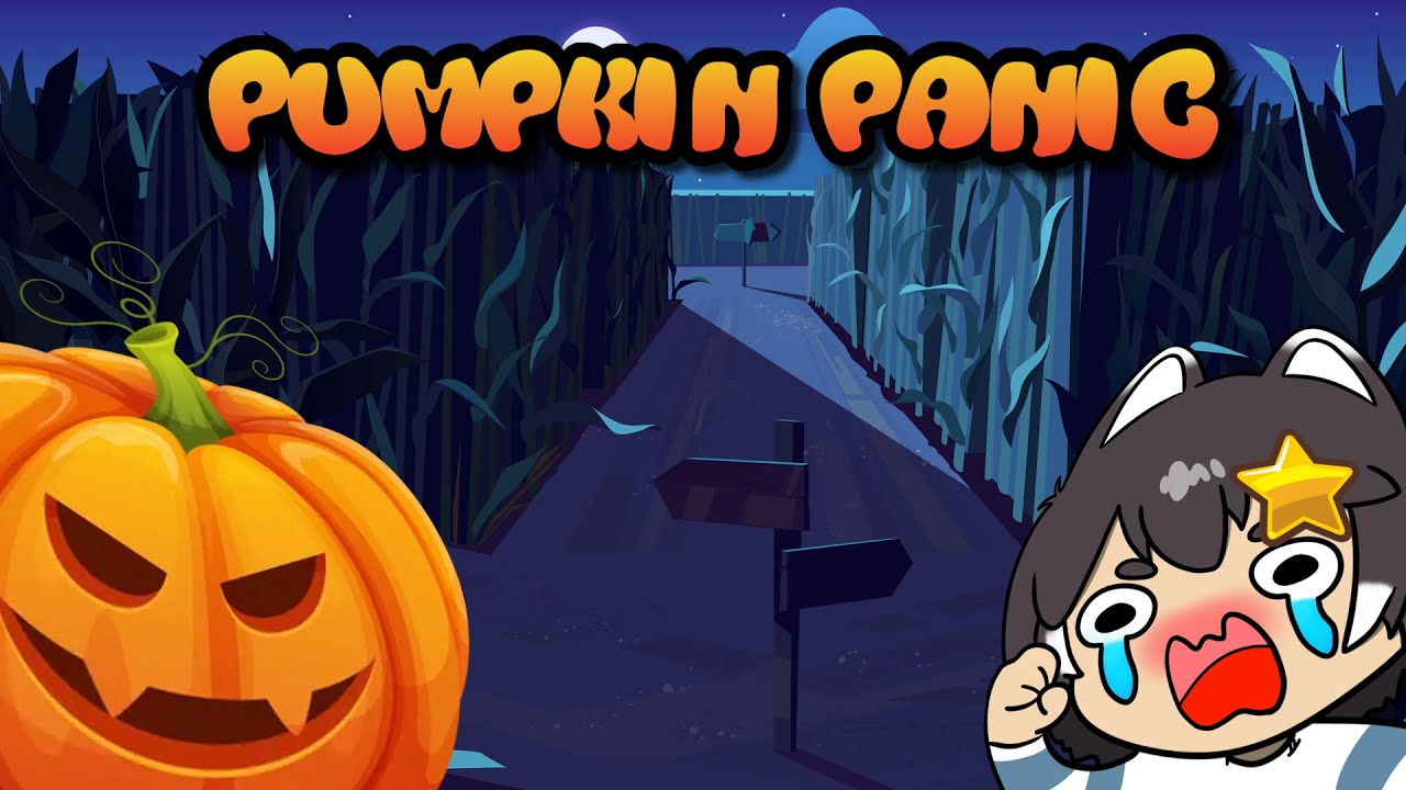 Vtuber plays Pumpkin Panic a cute farming game... or IS IT?! - YouTube