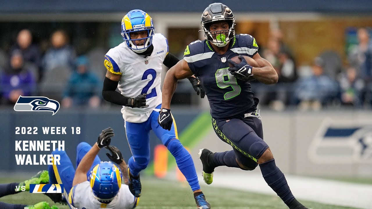 Kenneth Walker III's best plays from 124-yard game | Week 18 - YouTube