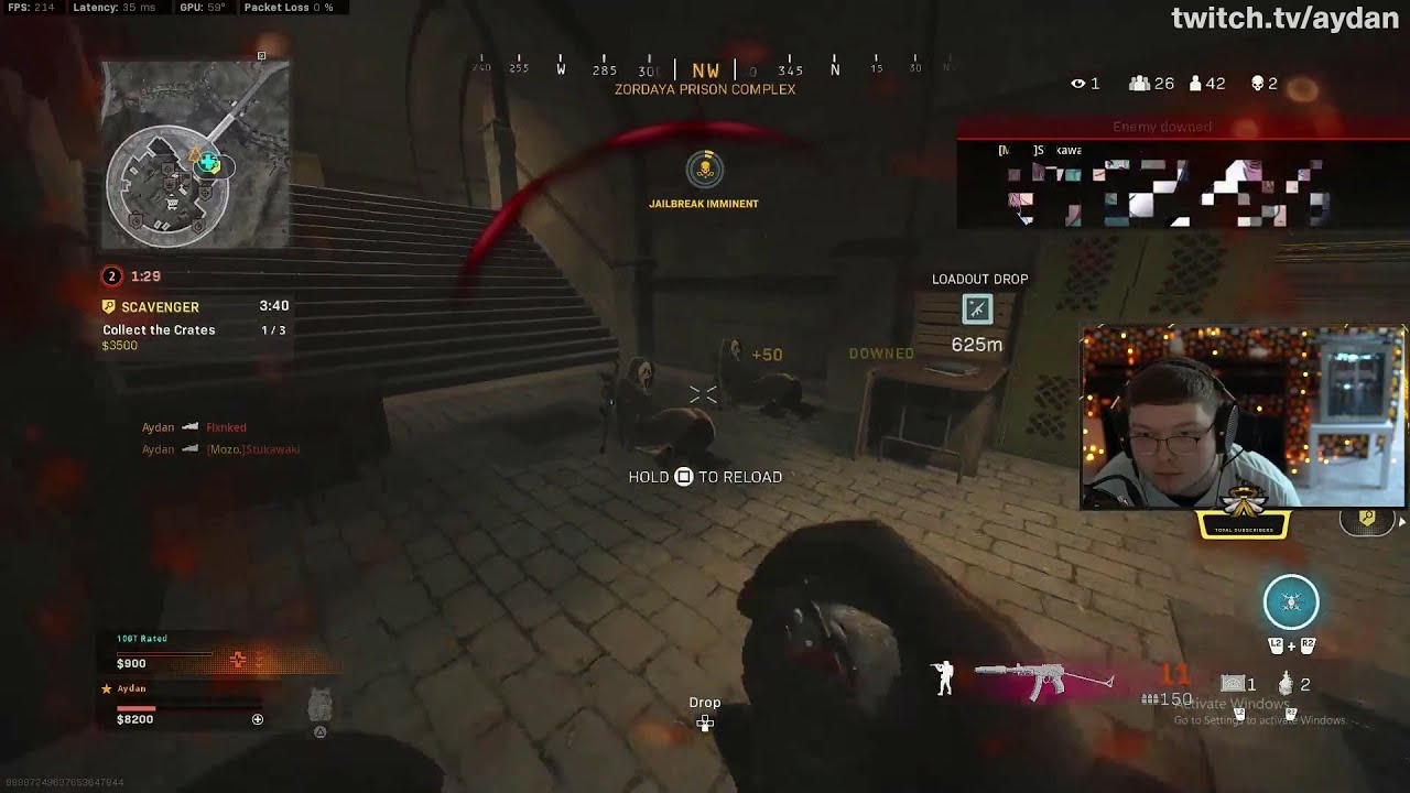 AYDAN ABSOLUTELY💩ON COD PROS IN $25,000 TOURNAMENT - YouTube
