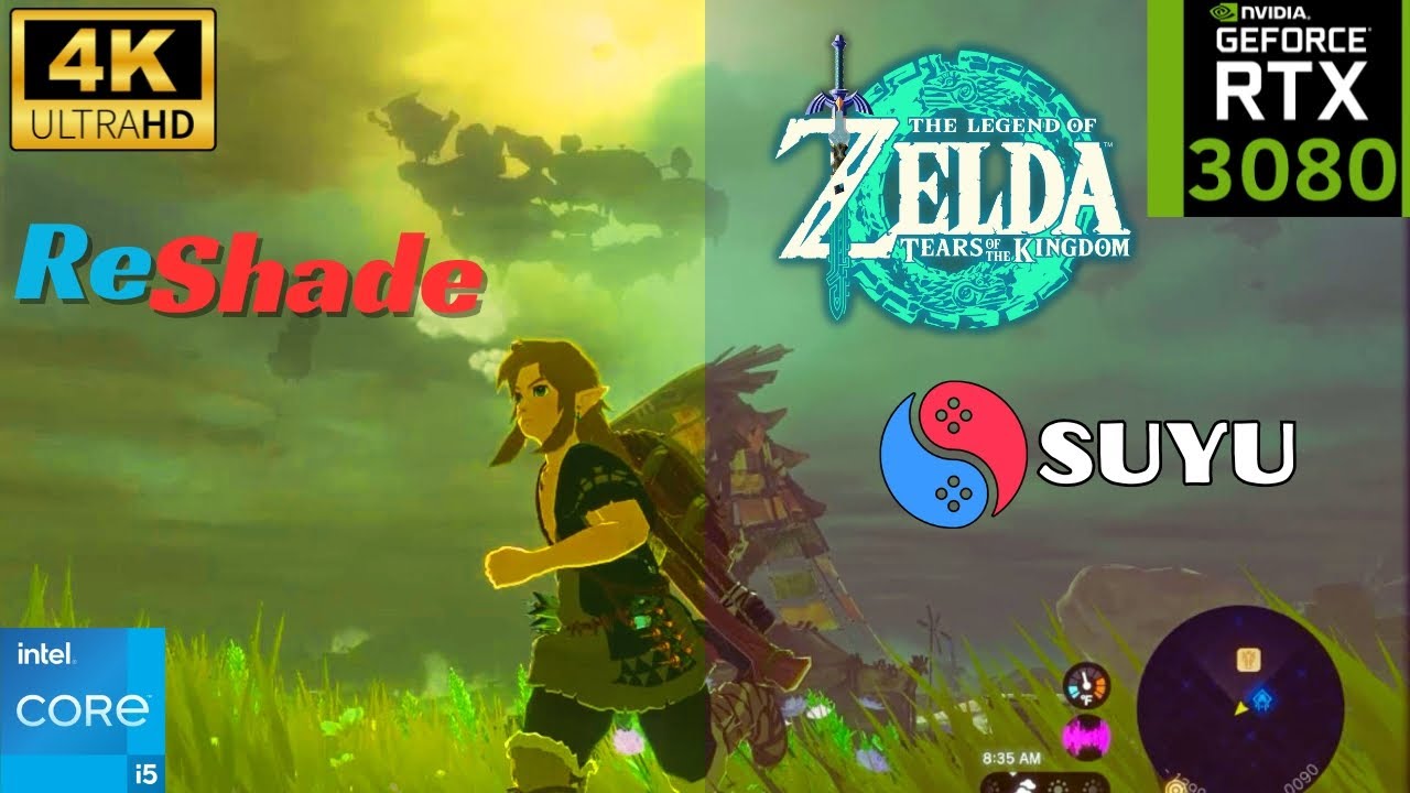 Zelda TOTK (SUYU Emulator) ReShade + TOTK Optimizer | RTX 3080 10GB ...