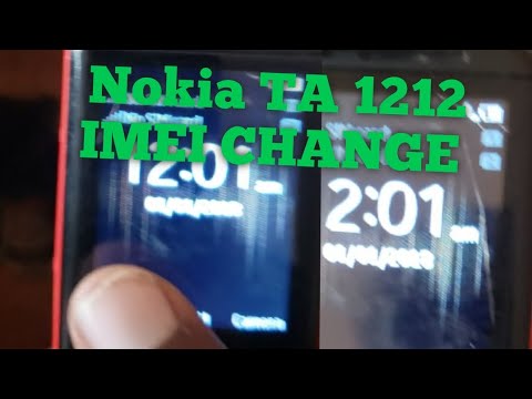 NOKIA TA-1212(5310) imei code change 100%working solution .... - YouTube