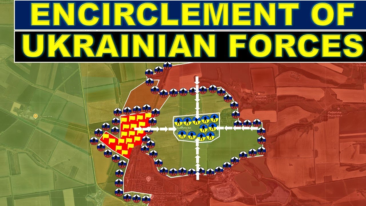 Encirclement Of Ukrainian Forces Near Pokrovsk l Russian Advance Near ...