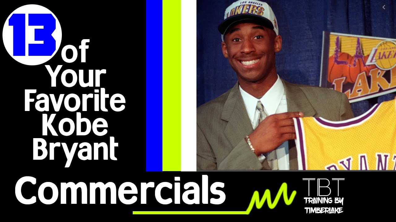 13 Kobe Commercials & My Kobe stories - YouTube