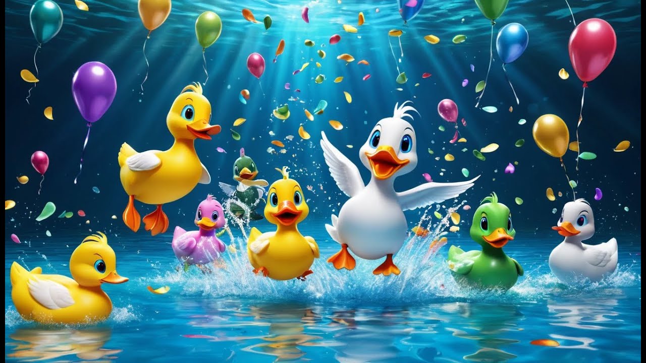 Quacky Ducks and Swishy Fish | Fun Animal Song for Toddlers | Catchy ...