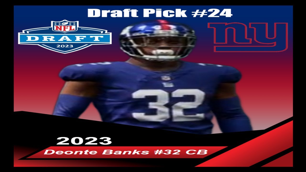 Madden 23 Deonte Banks NFL Draft 23 Creation - YouTube