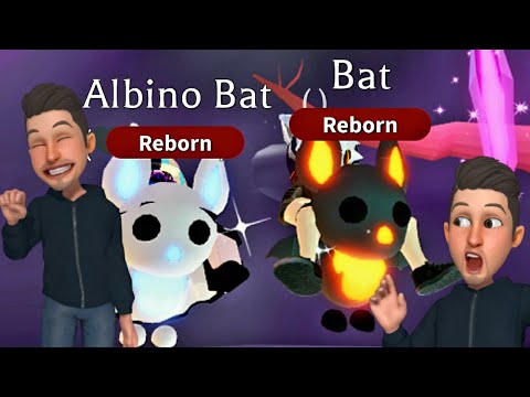 Neon Albino Bat & Neon Bat | Adopt Me Roblox - YouTube