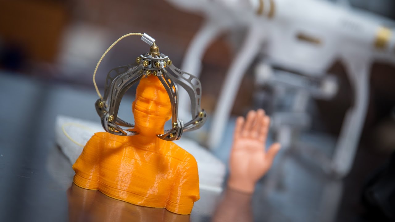 Testing a Drone Claw with Simone and Norm! - YouTube