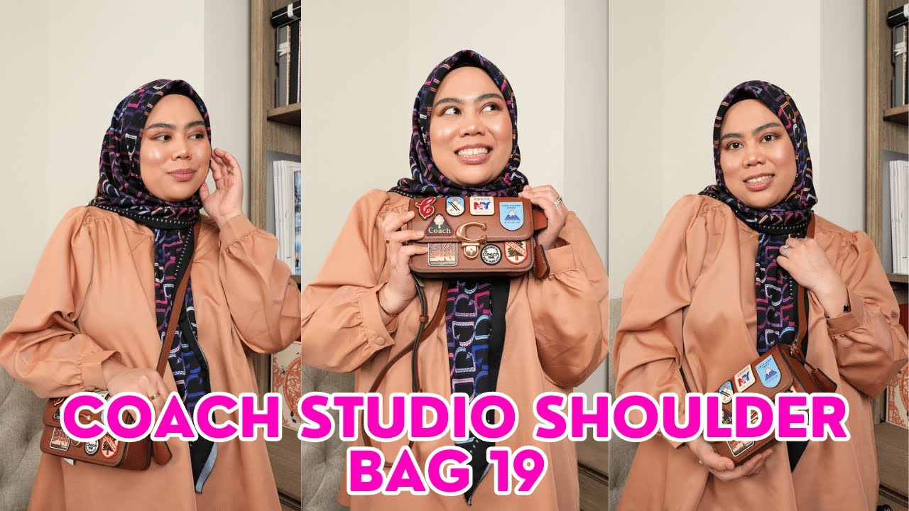 Episode 28: Review Coach Studio Shoulder Bag 19 - YouTube