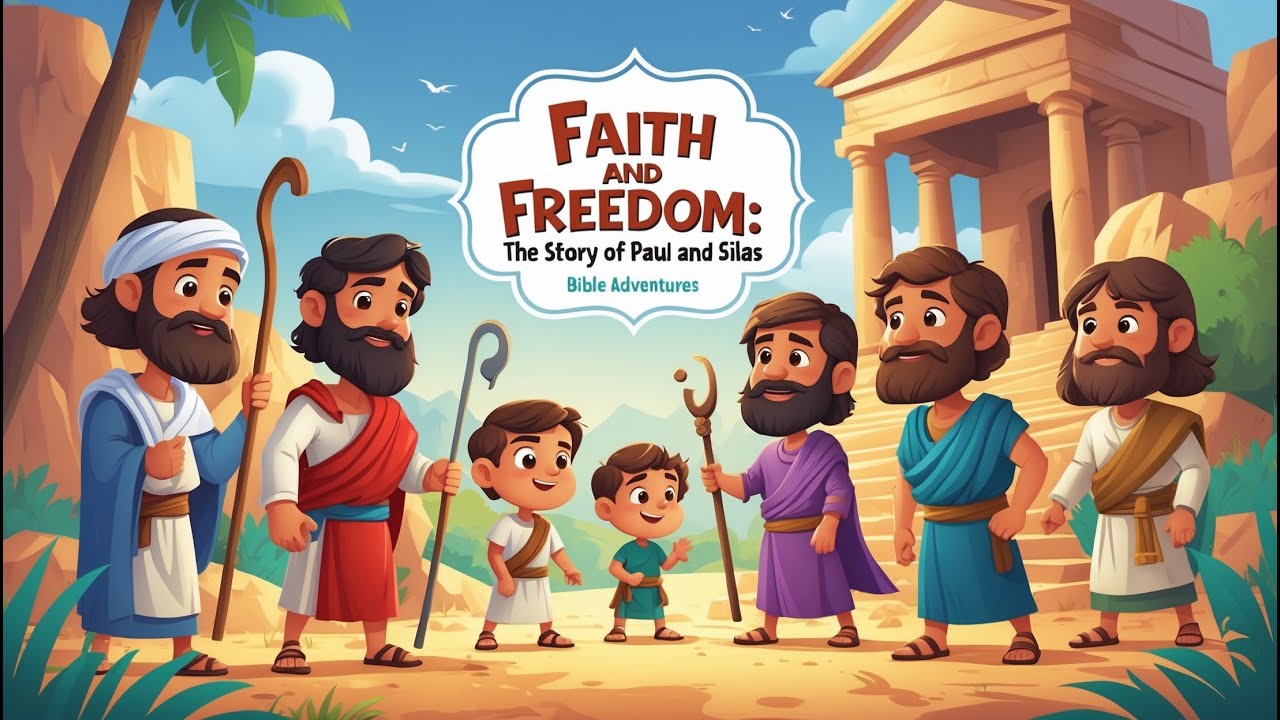 Faith and Freedom: The Story of Paul and Silas, Bible Faith Adventures ...