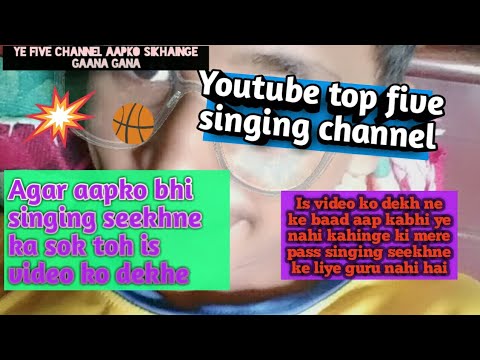 Top five singing teaching channel on youtube - YouTube