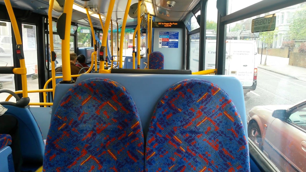 Journey on the route 207 (VW1283 LK12AOA) Wright Gemini 2 Volvo B9TL 10 ...