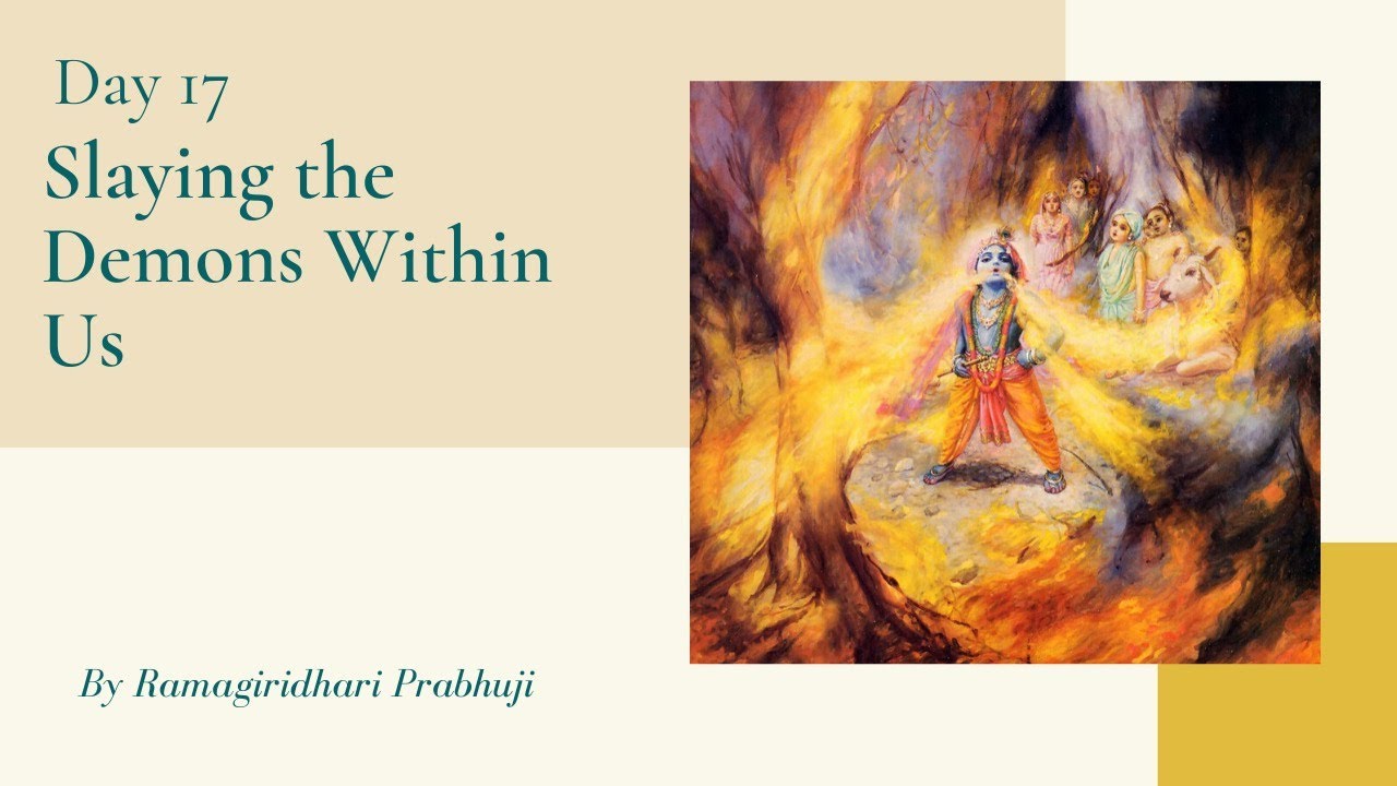 Day 17: Slaying the Demons Within Us: Ramagiridhari Prabhuji - YouTube