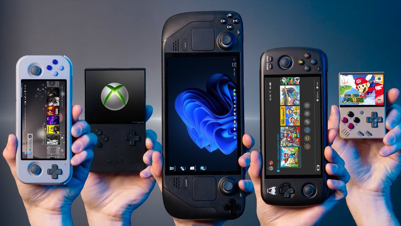 5 Best Handheld Gaming Consoles 2025: Nintendo Switch, Steam Deck and ...
