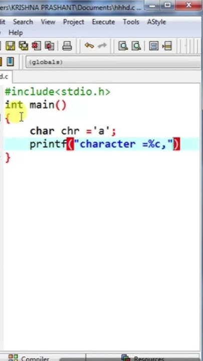how to get character in c programming #python #shorts #viral 🔥 - YouTube