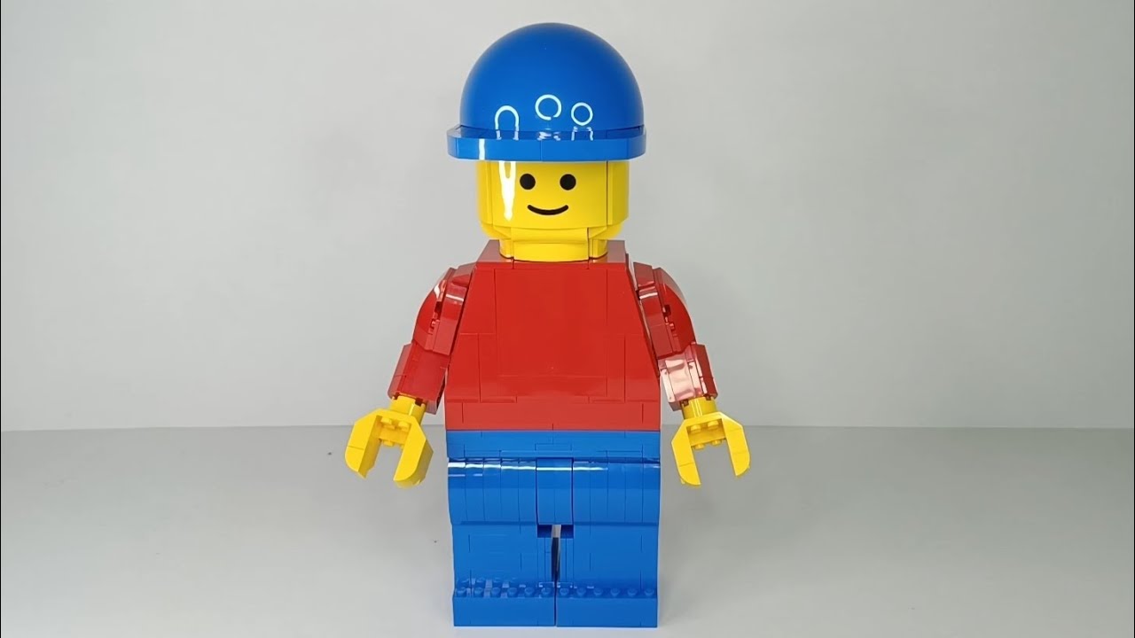 Lego 40649 Up-Scaled LEGO® Minifigure Speed Build & Review ASMR - YouTube