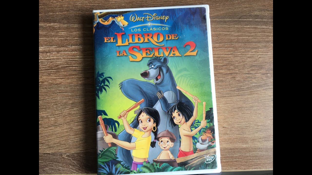 Renacimiento Lesionarse Rechazo Dvd El Libro De La Selva Disney En