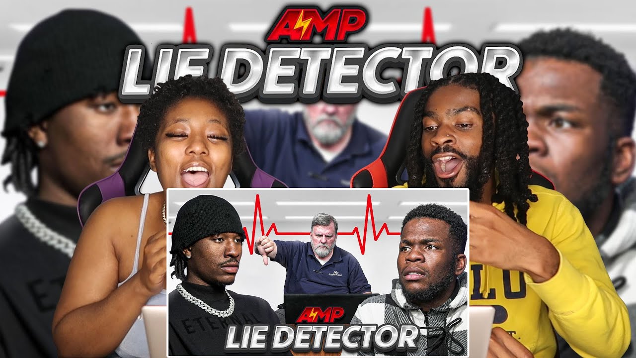 AMP TAKES A LIE DETECTOR TEST | REACTION - YouTube
