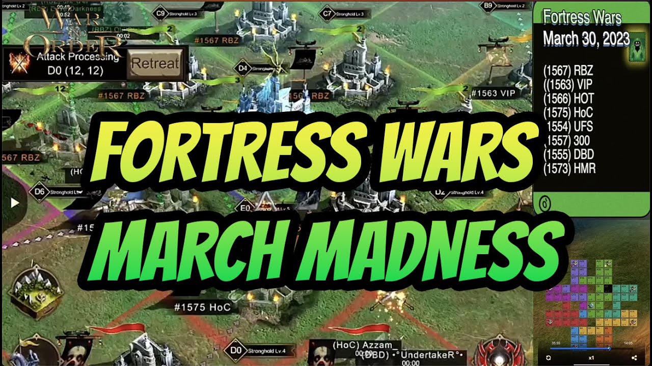 War and Order - Fortress Wars Gameplay March 30, 2023 - YouTube