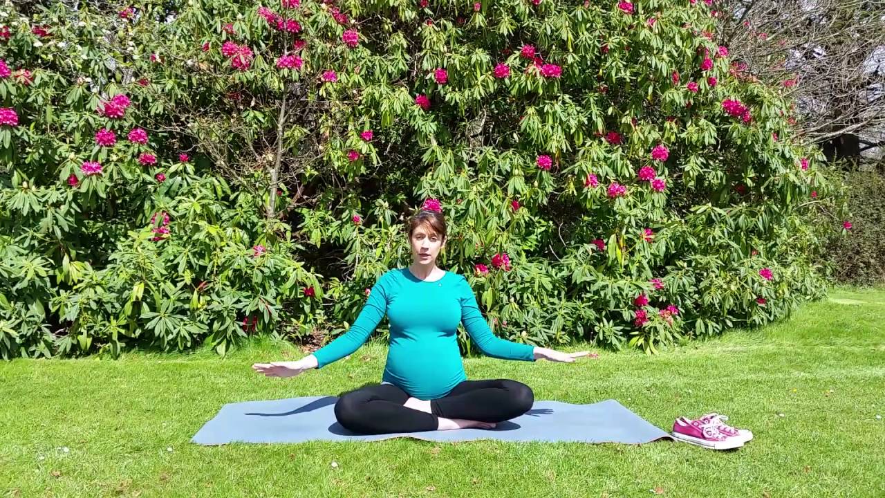 Pregnancy Yoga Sequence - YouTube