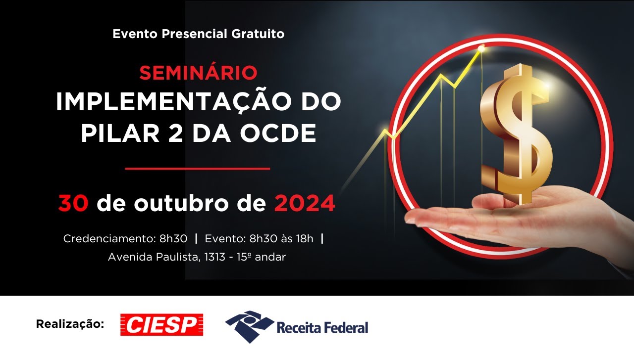 SEMINÁRIO: IMPLEMENTAÇÃO DO PILAR 2 DA OCDE - YouTube