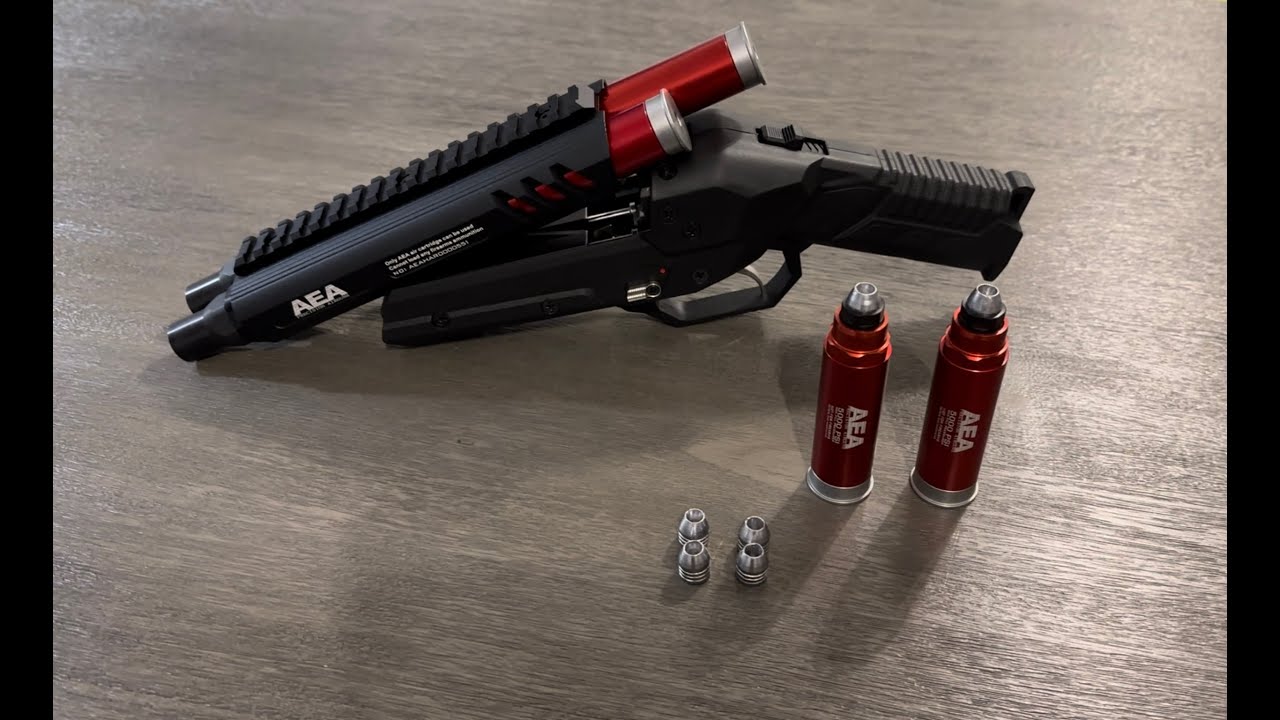 AEA Harpoon (Double Barrel Shot Gun) First Impressions. - YouTube