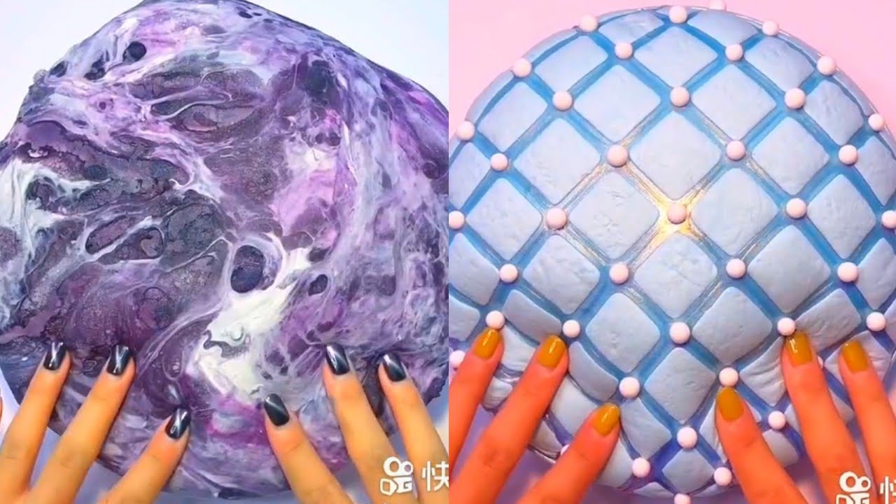 Satisfying slime videos//Most relaxing slime videos compilation ...